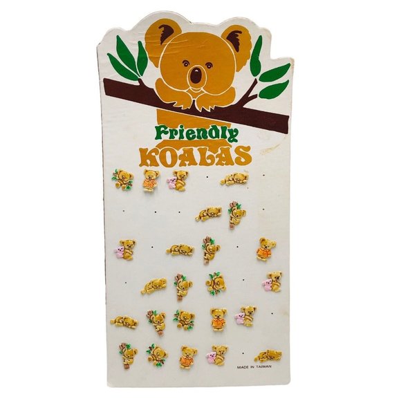 JJ Jonette | Jewelry | Vintage Jj Jonette Enamel Friendly Koala Bear ...